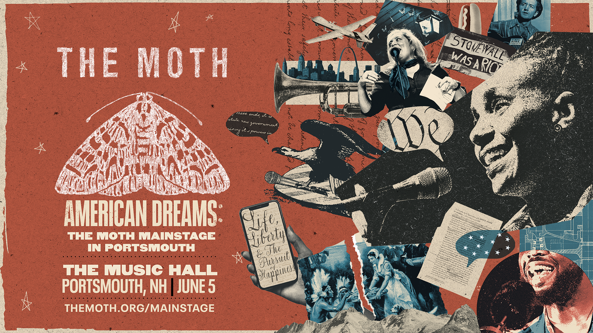 The Moth Mainstage | Portsmouth NH - The Music Hall